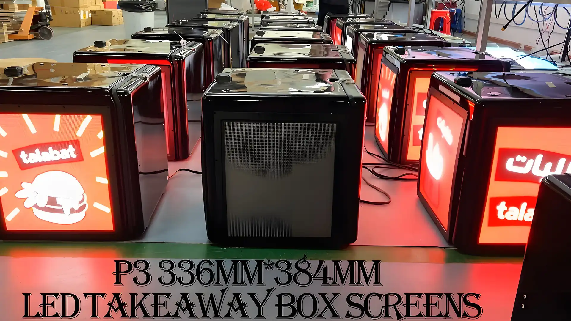 Takeaway Box | Delivery Box | Takeout Boxes LED Displays | PROLUXON