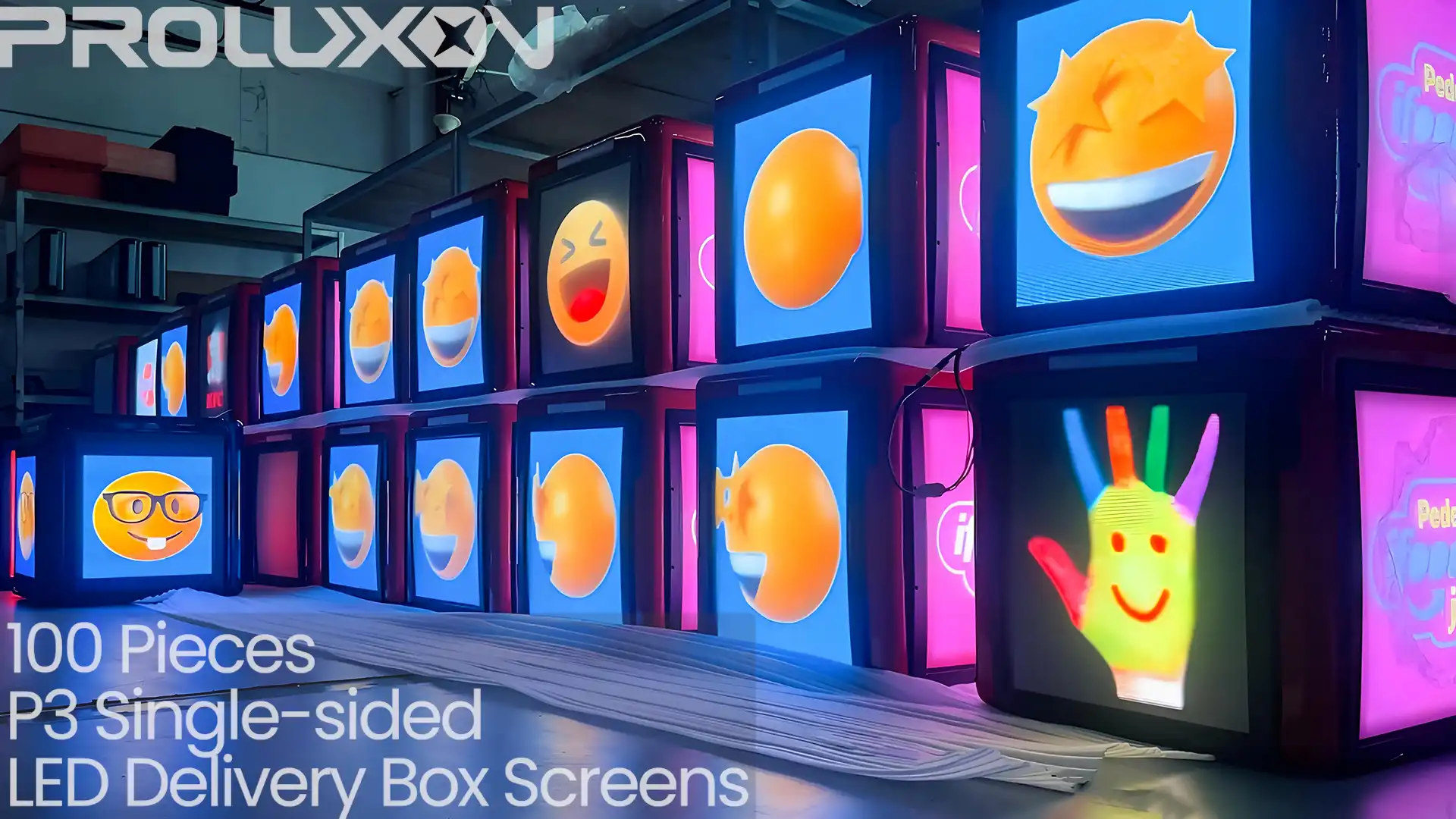 Takeaway Box | Delivery Box | Takeout Boxes LED Displays | PROLUXON