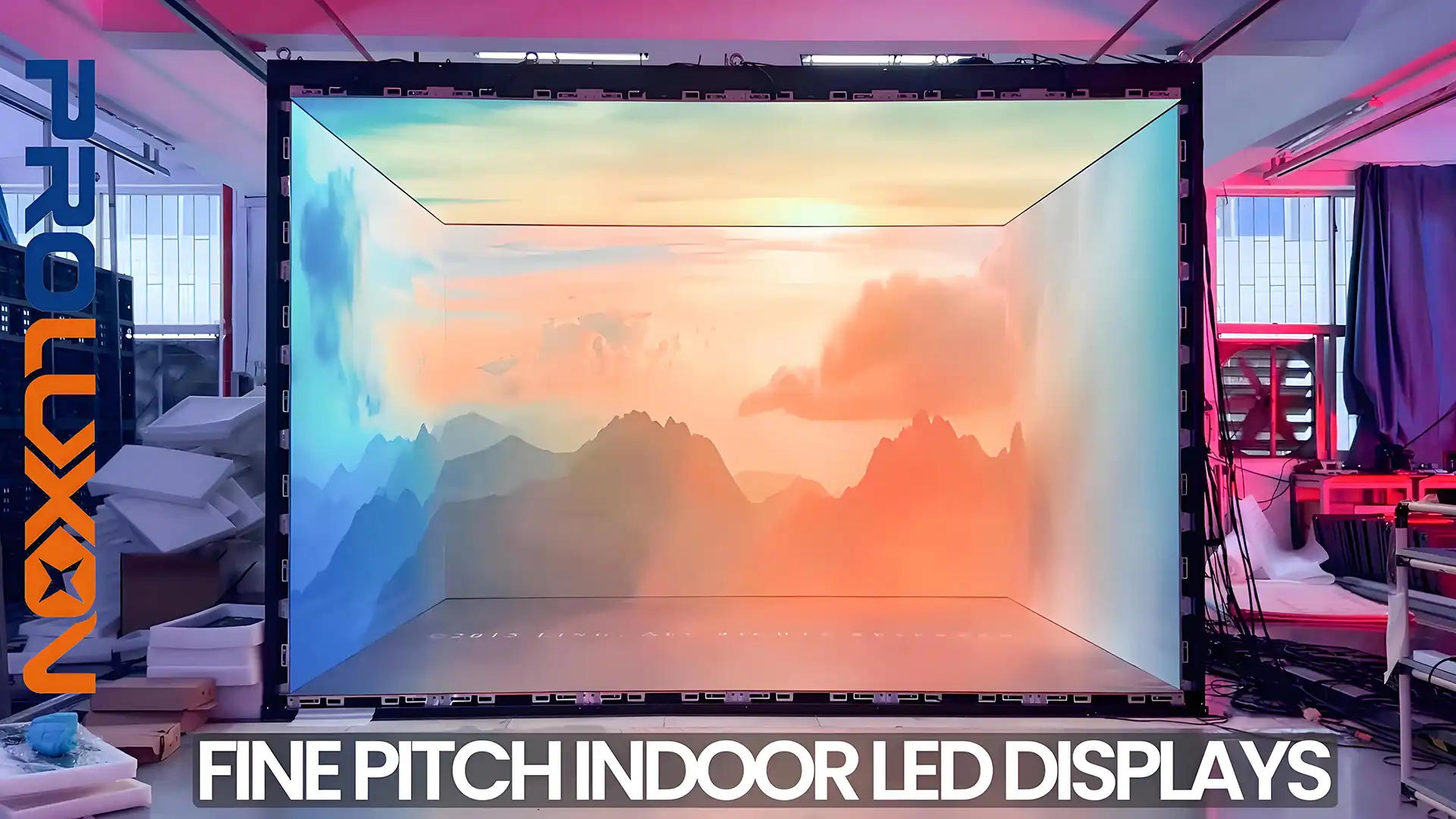 LED Video Walls: Small Pixel Pitch & Fine Pitch LED Displays | PROLUXON